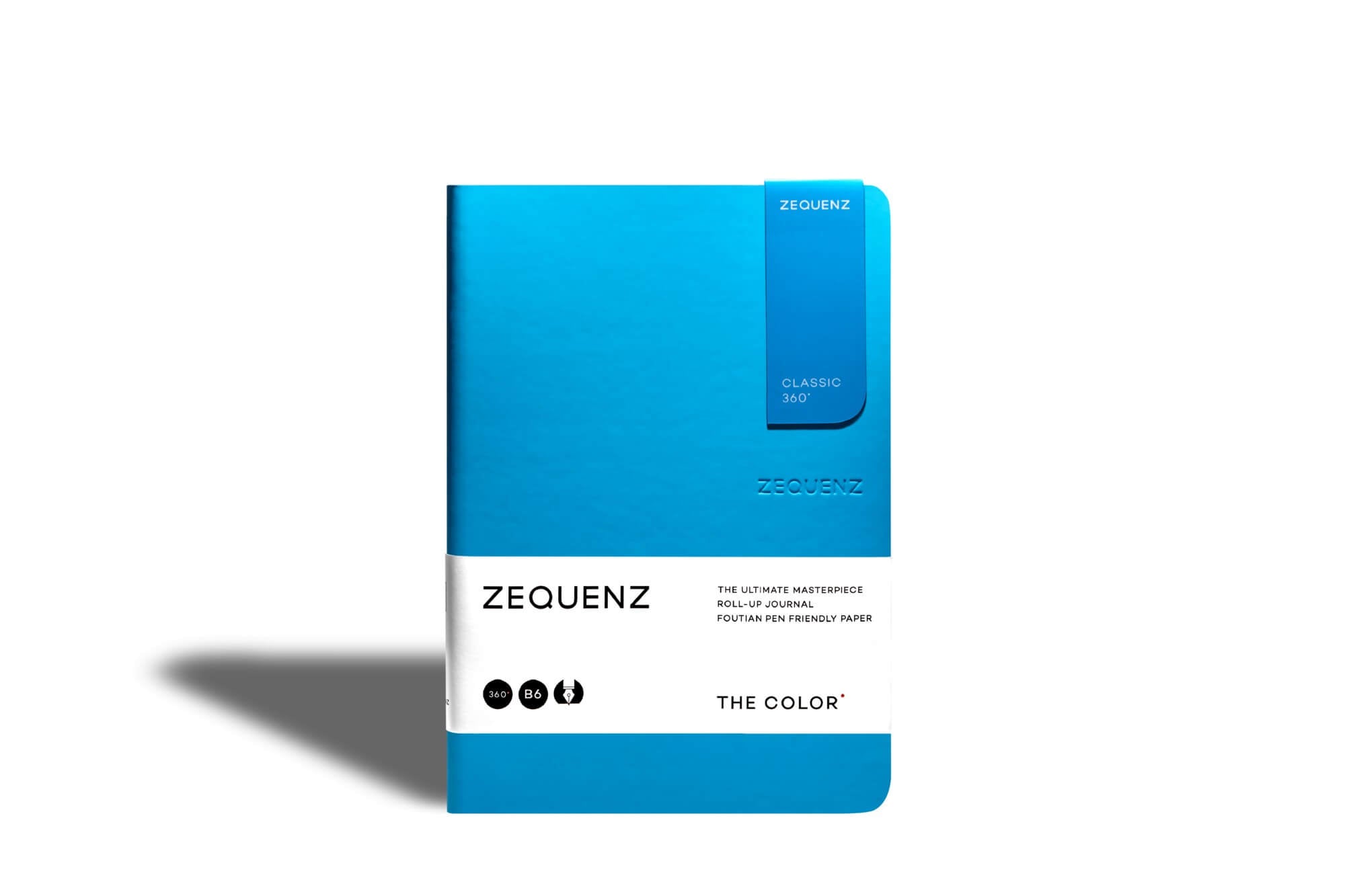 Carnet ZEQUENZ The Color - B6 - Uni - Ocean