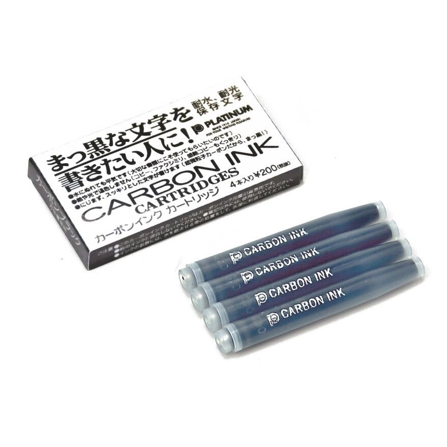 Cartouches d'encre Platinum - Carbon Ink