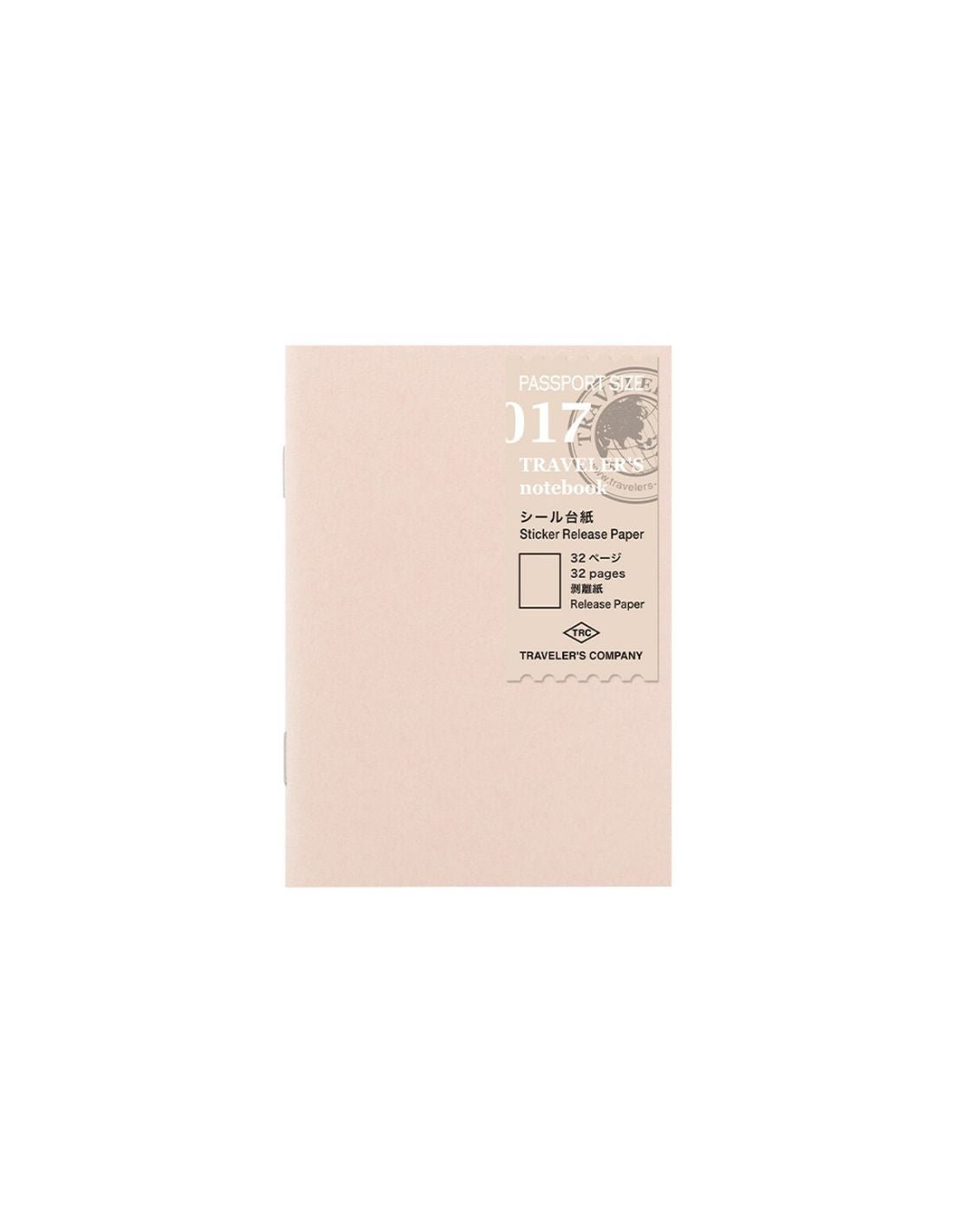 TRAVELER'S notebook 017 - carnet pour autocollants (passport size)